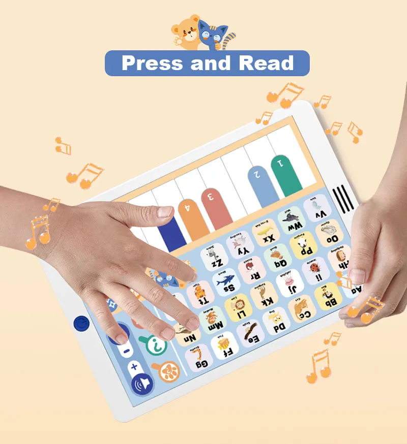 Factory Customize Kids Preschool Early Educational Toys Tablet Learning ...