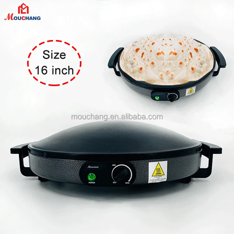 Mouchang 16 inch Electric Saj bread maker with non-sticker plate ...