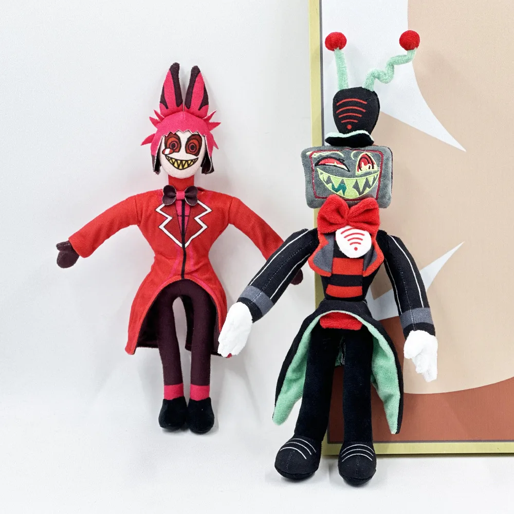 Hazbin Hotel Alastor Plush Toy Cartoon Anime Stuffed Toys For Kids ...