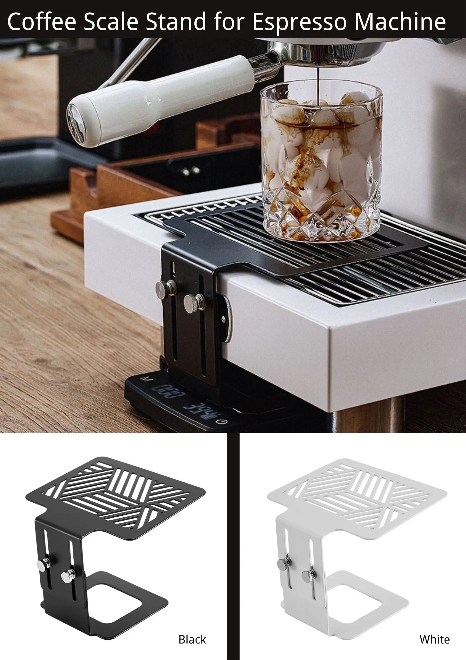 Stainless Steel Coffee Scale Stand For Espresso Machine - Buy Coffee ...