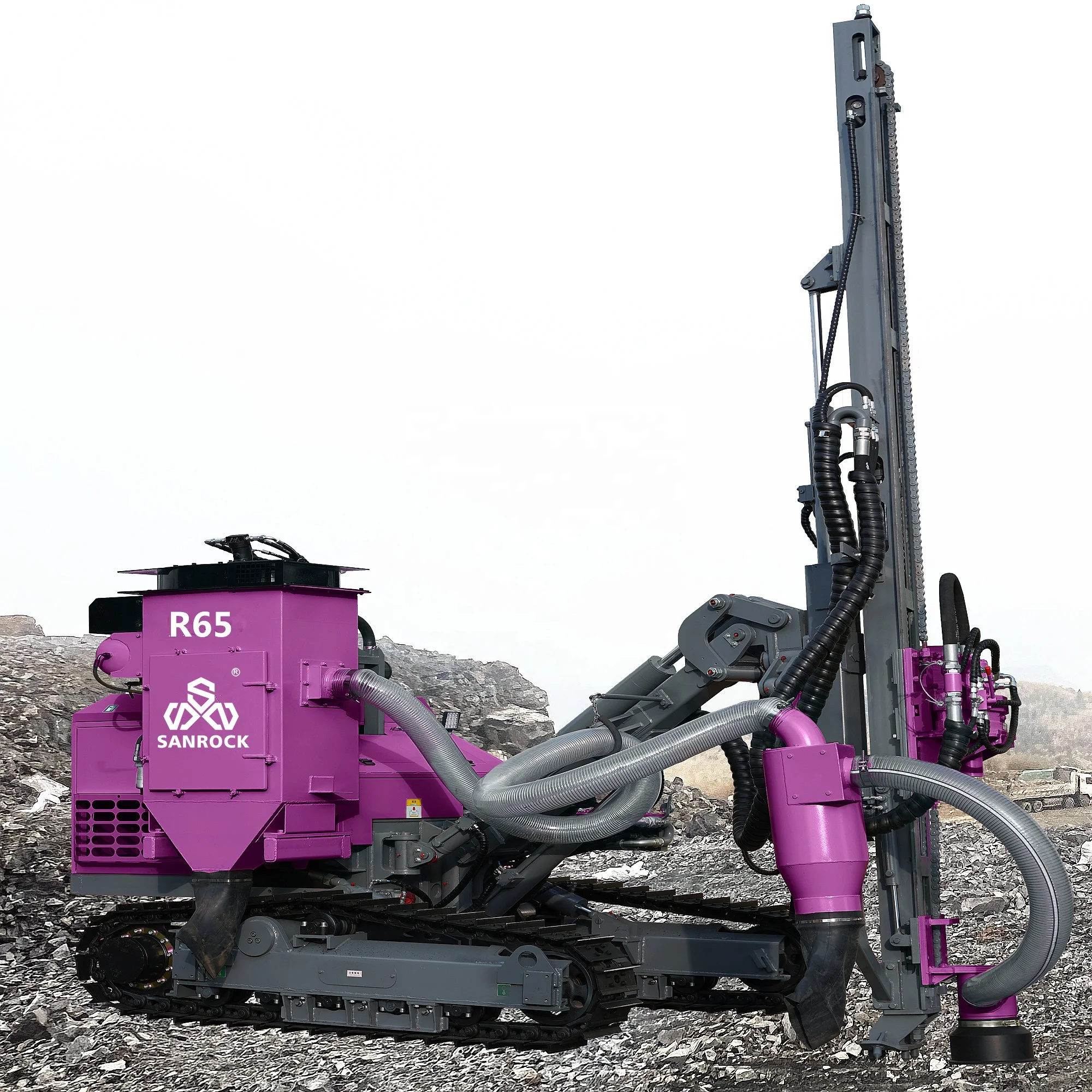 Dth Drilling Rig Mining Borehole Drilling Equipment Crawler Hydraulic ...