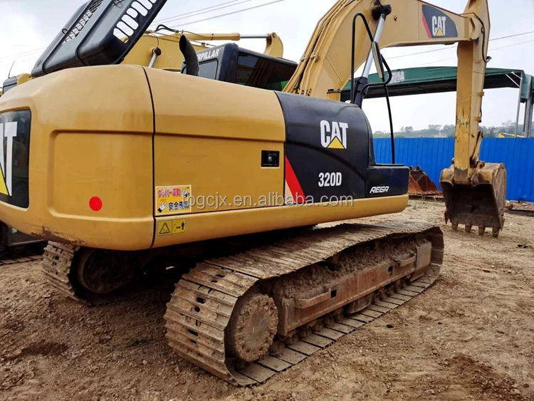 China Top Brand 20 Tons Large Crawler Excavator Used Cat320d With ...