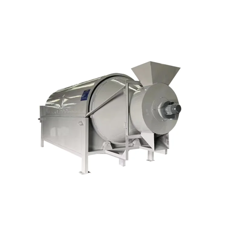 Mobile Rotary Screw With Air Dryer Plc Rotary Dryer Biomass Wood Pellet ...