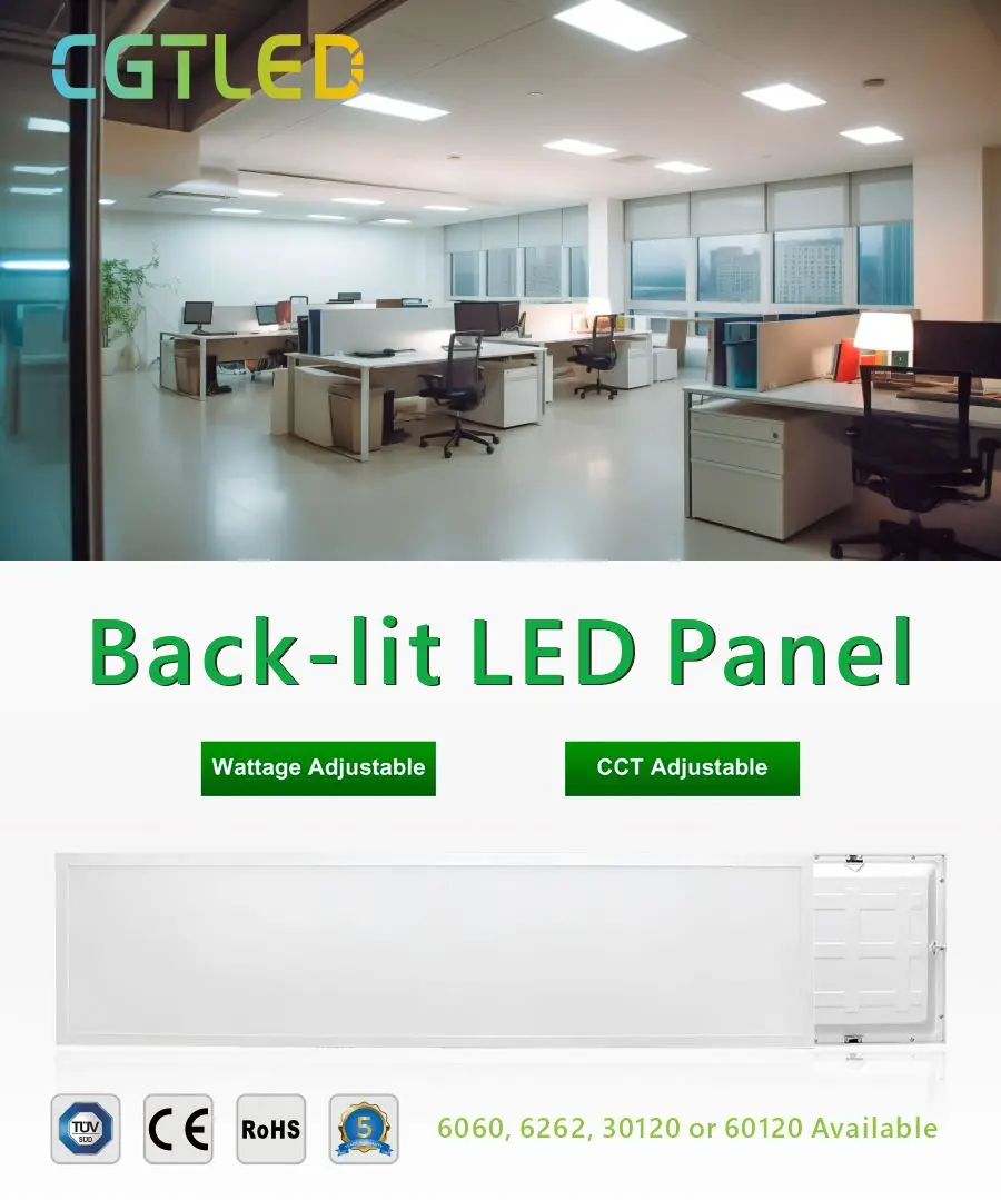 Selectable Led Panel Light 30x120 60x60 60x120 25w 36w 40w Led Light ...