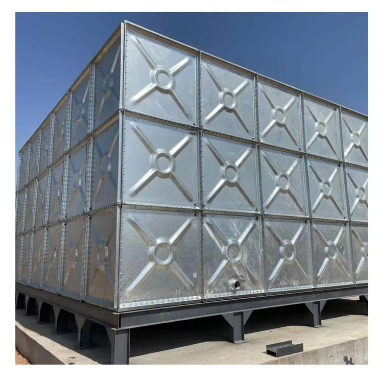 Pressed Hdg Water Tank Galvanized Steel Drinking Water Tank Hot Dip ...