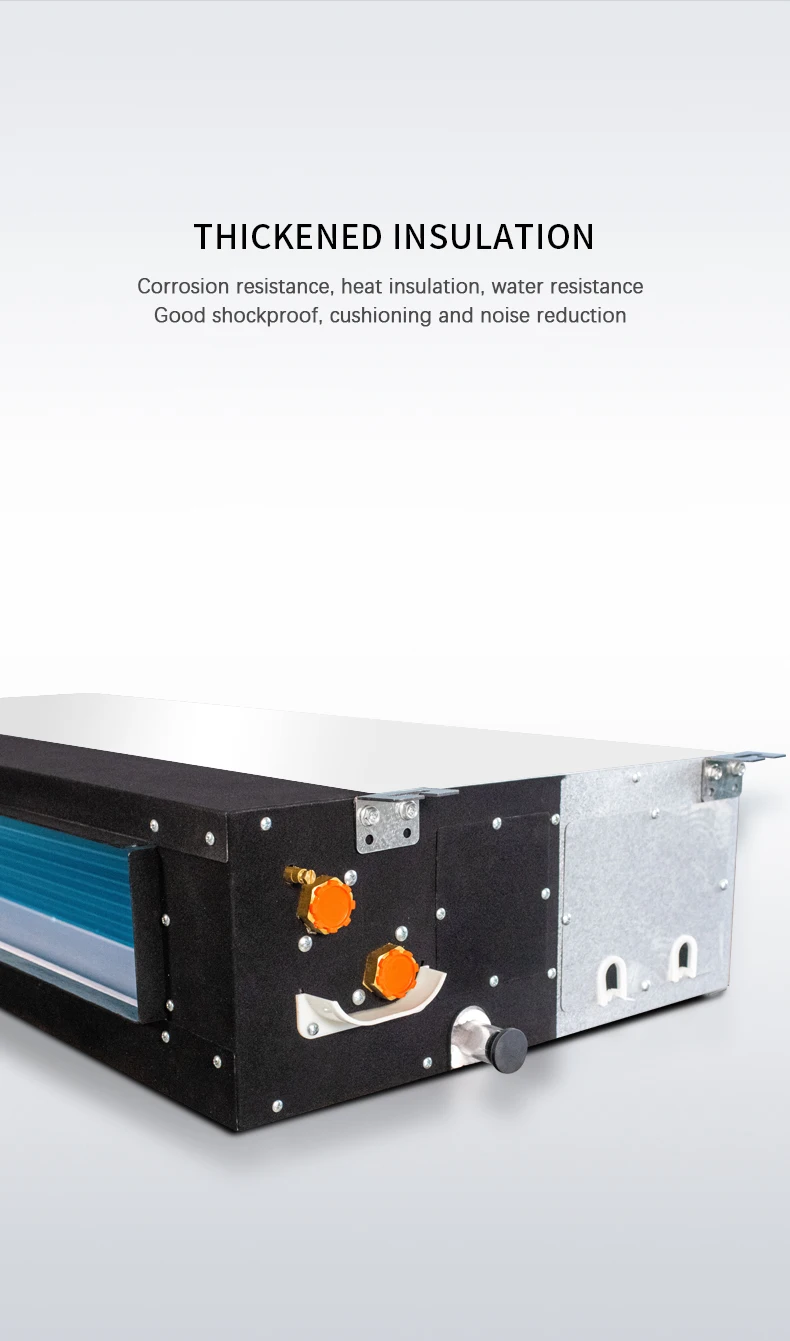 Fp- 34 Horizontal Concealed Fan Coil Unit / Water Fan Coil Ducted Type ...