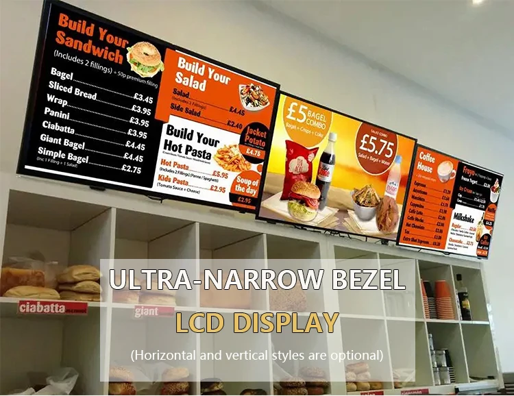 Customization Indoor 700cd/m2 High Brightness Sunlight Readable Digital ...