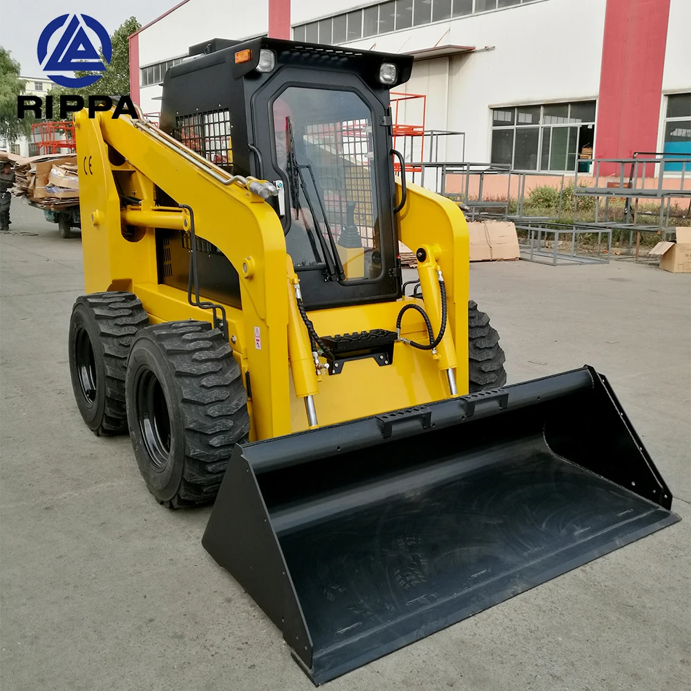 Rippa Tracked Mini Skid Steer Loader Skid Steer With Skid Steer Bucket ...