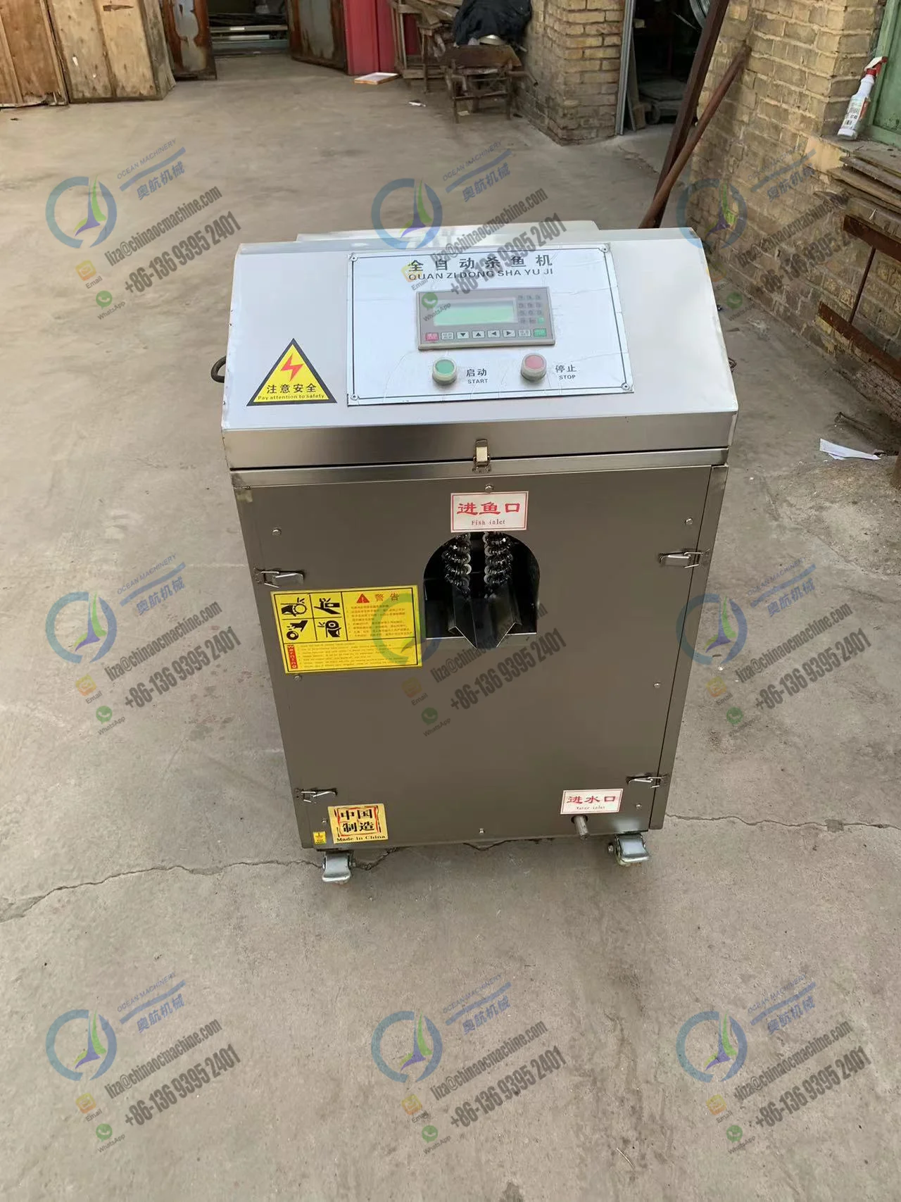 Cheap Automatic Fish Killing Remove Scaler Cutting Machine Electric ...