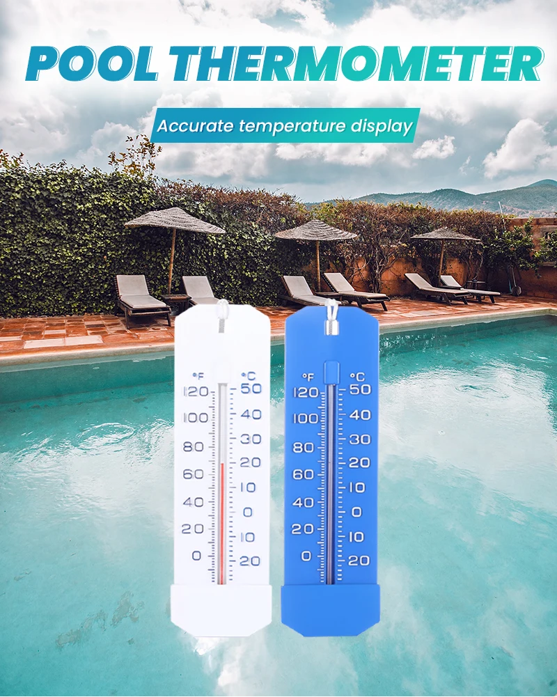 Accurate Measurement Floating Pool Water Thermometer Swimming Pool ...