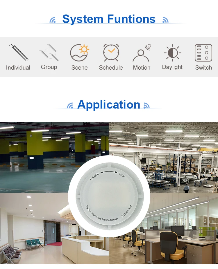 Smart Stadium Lighting Control Solution ZigBee 0-10V Dimming Controller ...