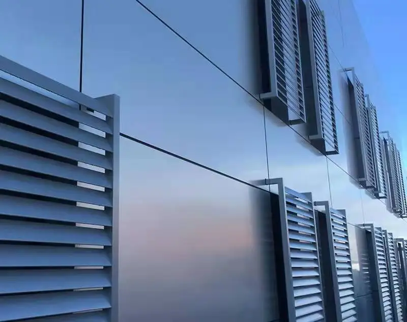 Laser Cut Panel 6mm Thickness Window Hood Metal Aluminum