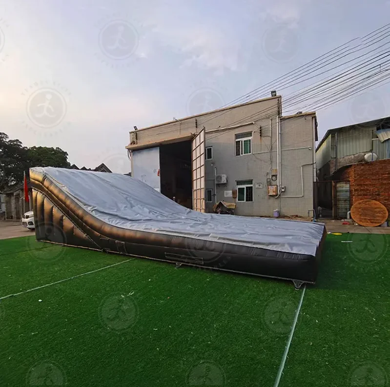 Extreme Sports Big Size Fmx Bmx Mountain Bike Airbag Slope Landing Ramp Inflatable Jump Stunt ...