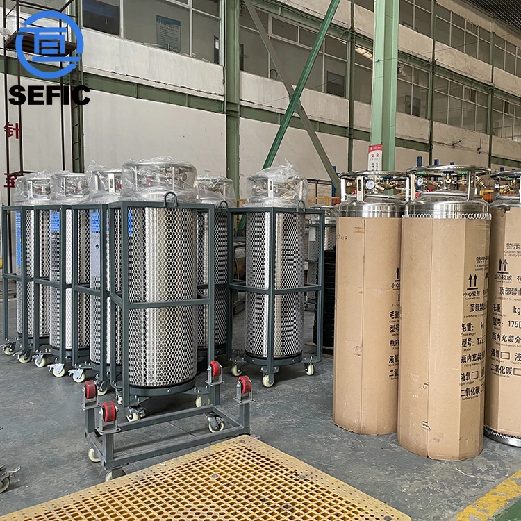 Portable Cryogenic Liquid Co2 Nitrogen Argon Oxygen Dewar Tank Dewar ...