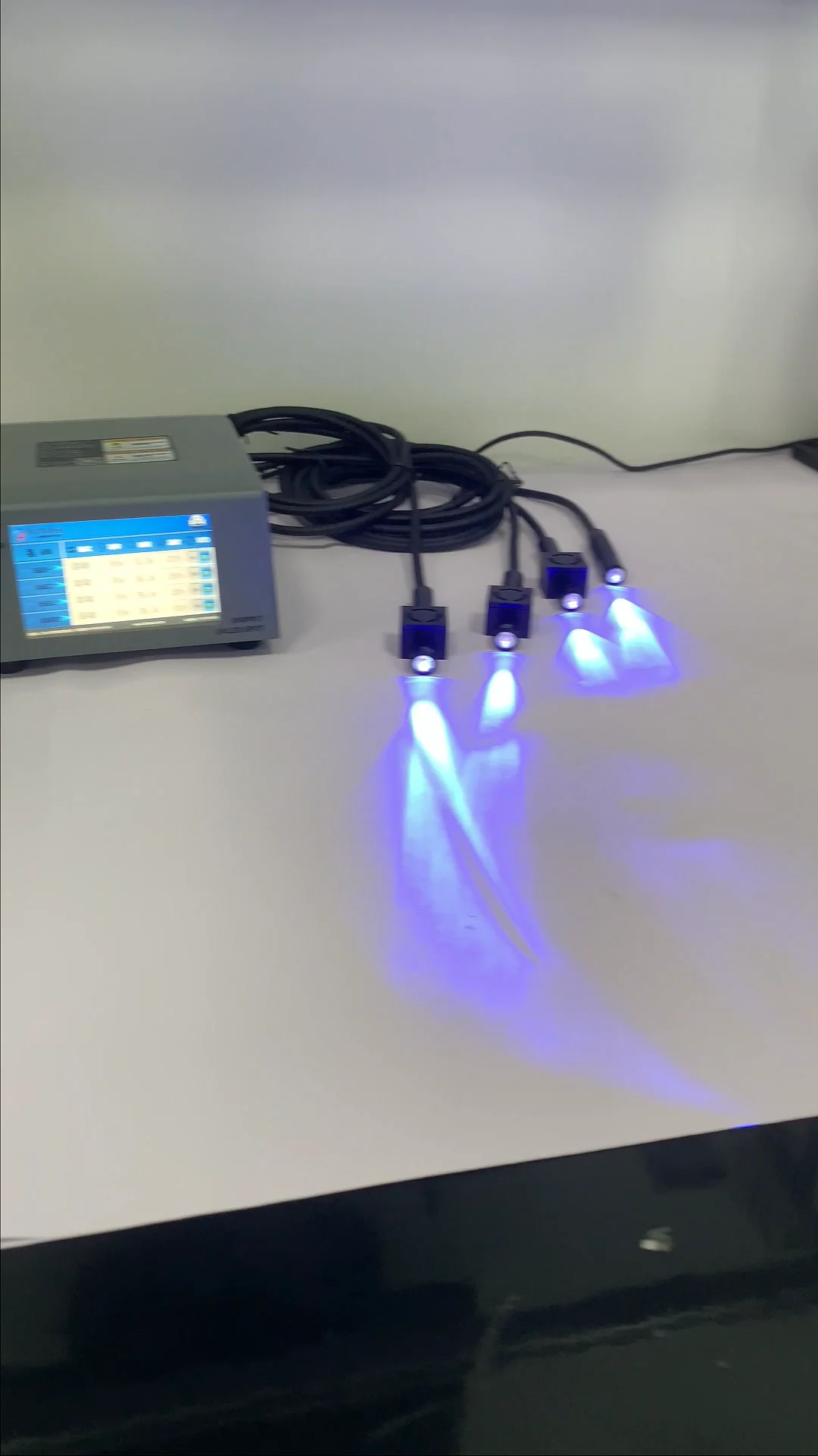 Four Uv Led Light Sources 365nm With Air Cooling 1000mw Luminous ...