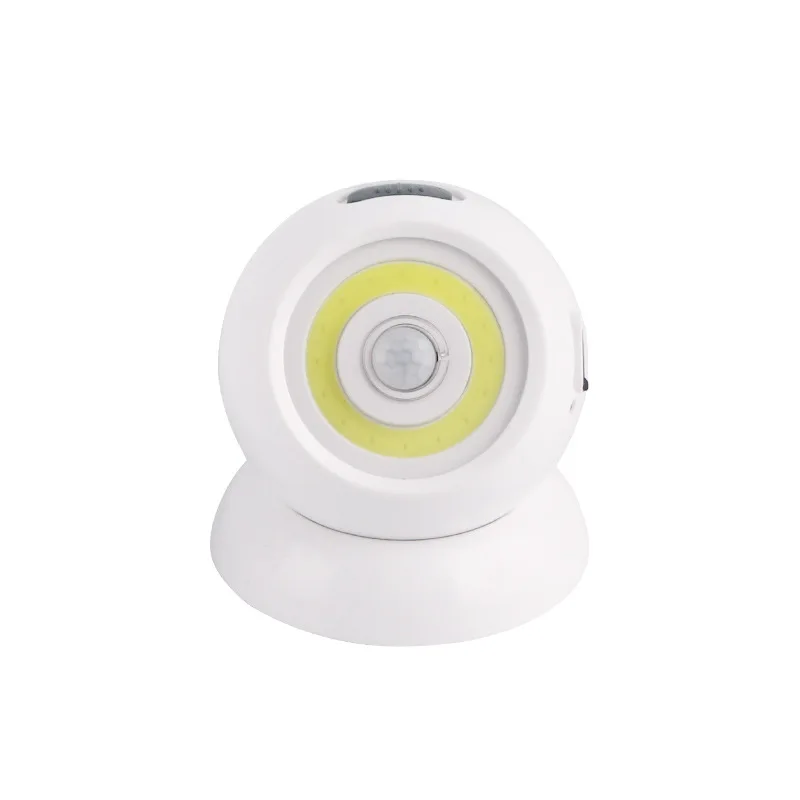 360 Degree Cob Rotating Sensor Night Light Human Body Induction Lamp ...