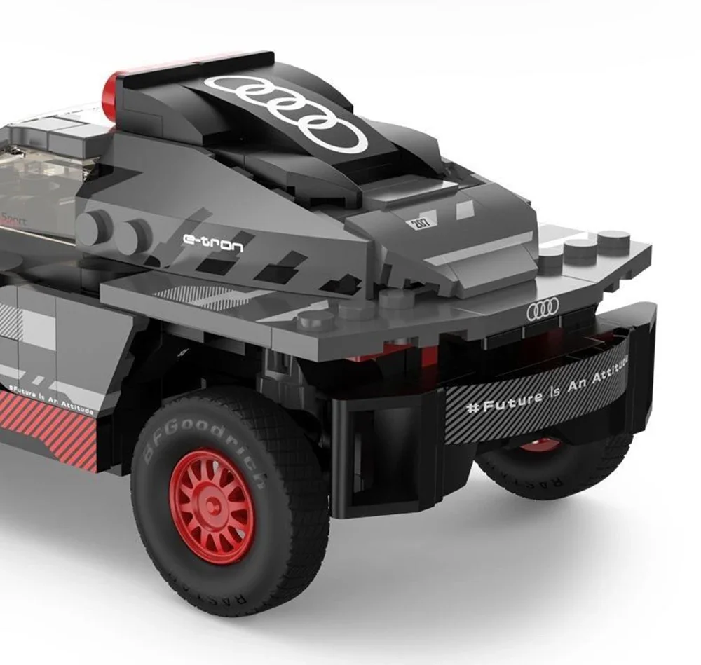 Rs10120 New Technique Plastic Little Mini Micro Brick Small Sports Car ...