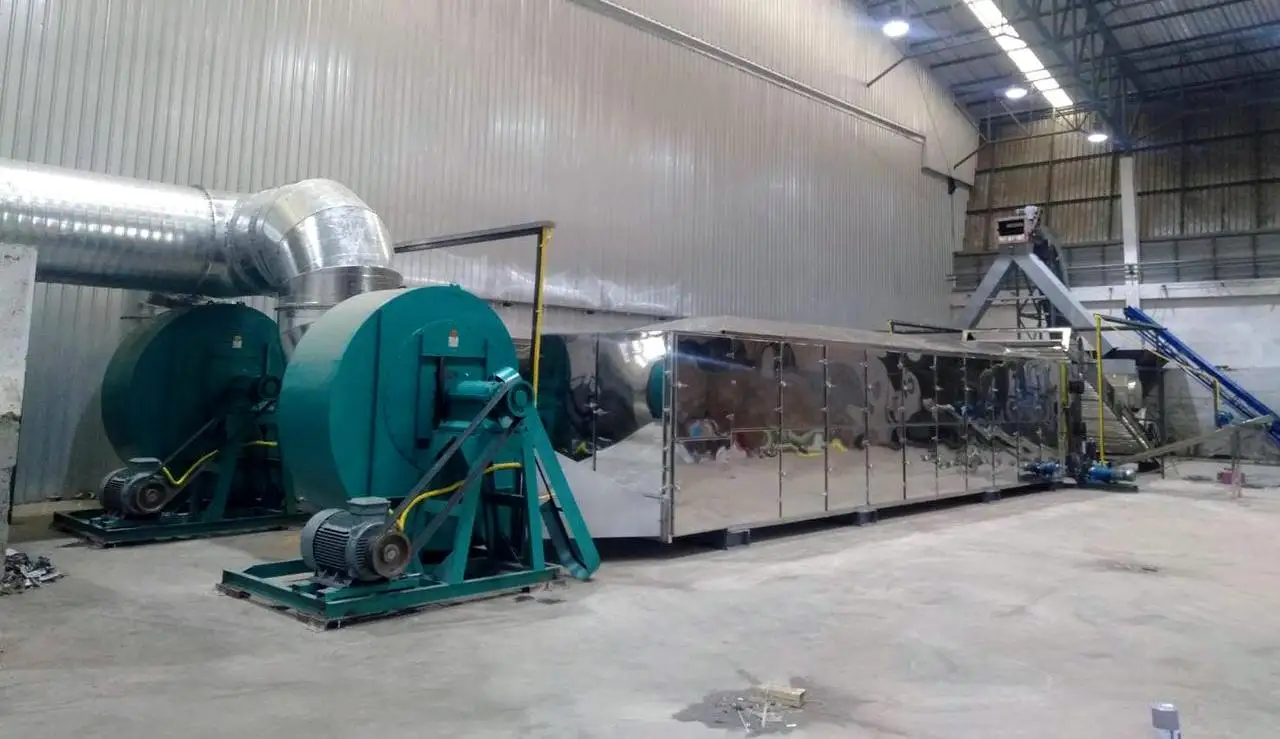 Cocoa Beans Drying Equipment - Efficient Mesh Belt Dryer