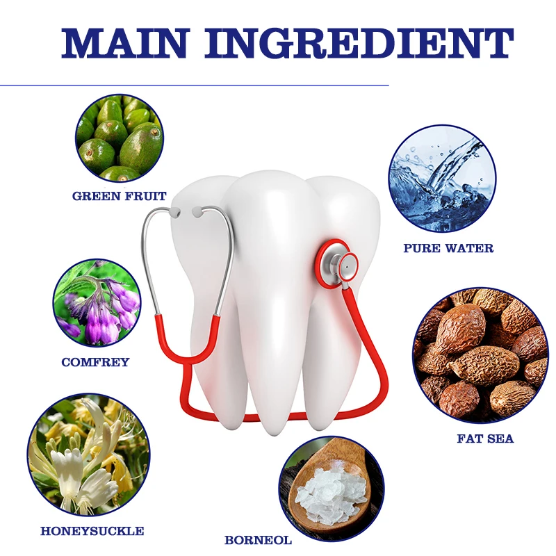 Adult Chinese Herbal Medicine Plant Extract Tooth Care Spray