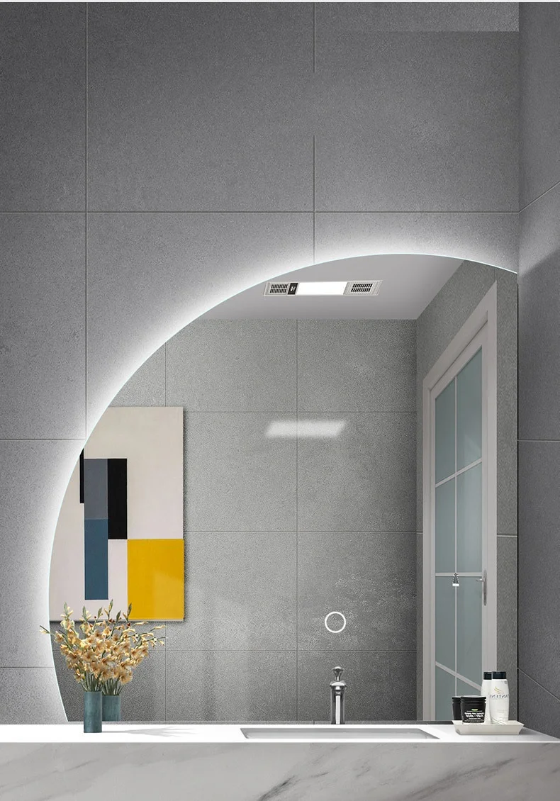 Bath Mirrors Smart Smart Led Mirror Touch Screen Led Bath Smart Mirror ...