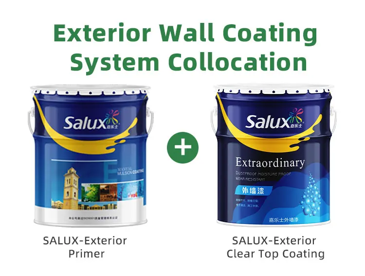Salux Ecological Acrylic Exterior House Paint Colors - Buy Exterior ...
