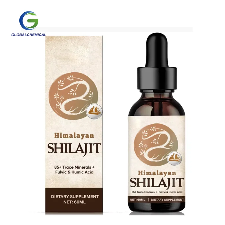 Private Label Organic Pure Himalayan Shilajit Liquid Drops