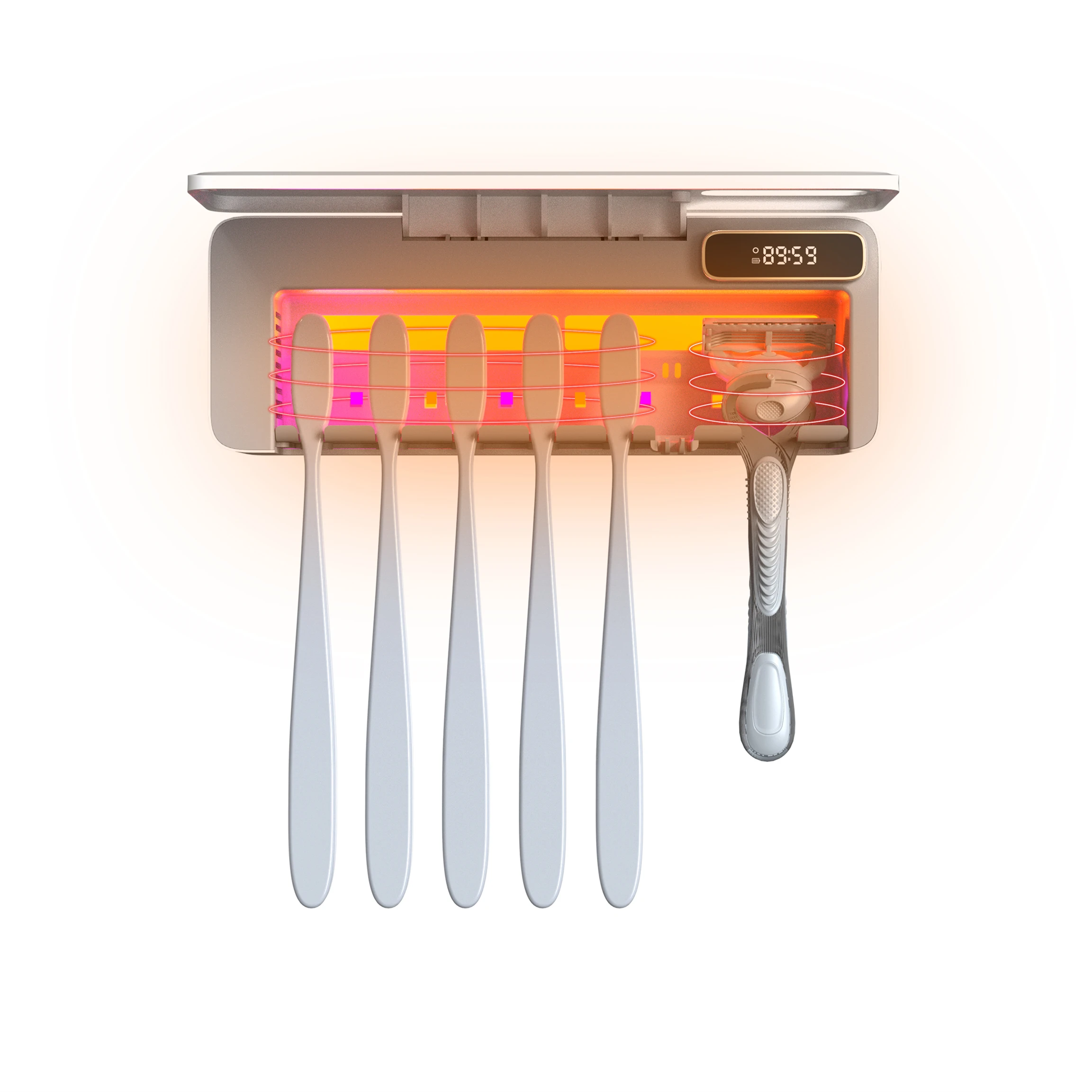 StarWin UV Toothbrush Sanitizer Dryer Heating and Fan Drying Function ...