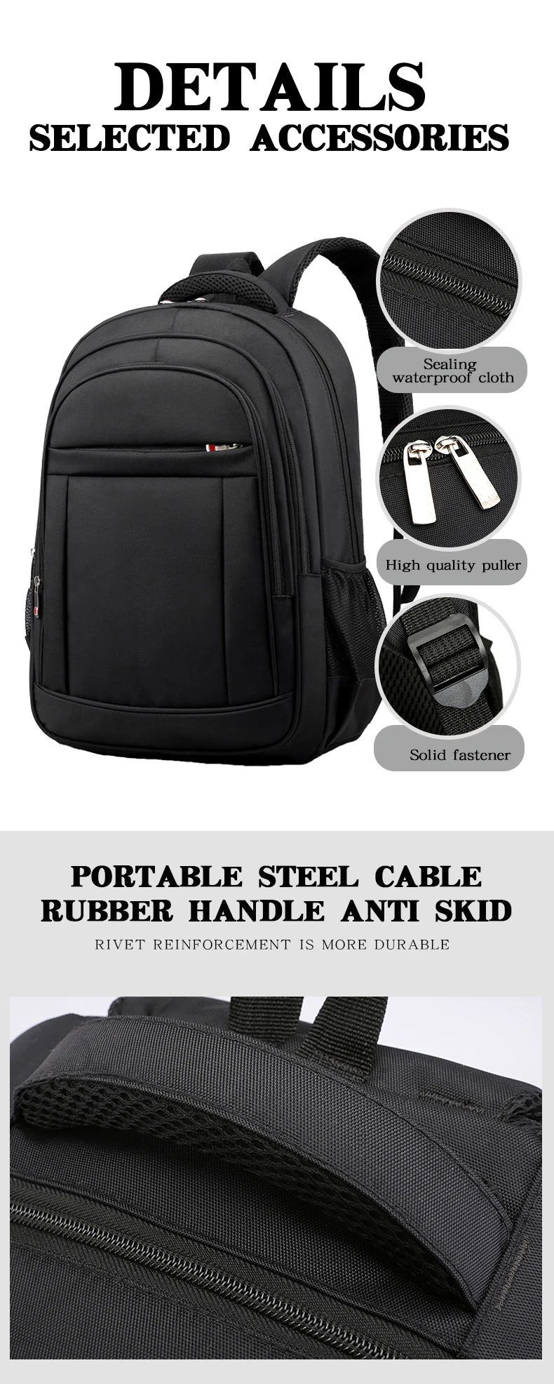Multi Functional School Computer Backpack - Unisex Option