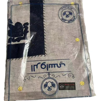 Luxury Saudi Arabia Men Embroidered Woolen Acrylic Shawls Lightweight ...