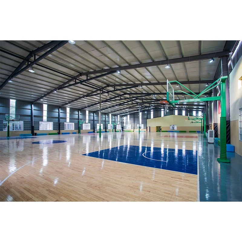 Prefab Hall Gymnasiums Indoor Basketball Courts Steel Structure Stadium ...