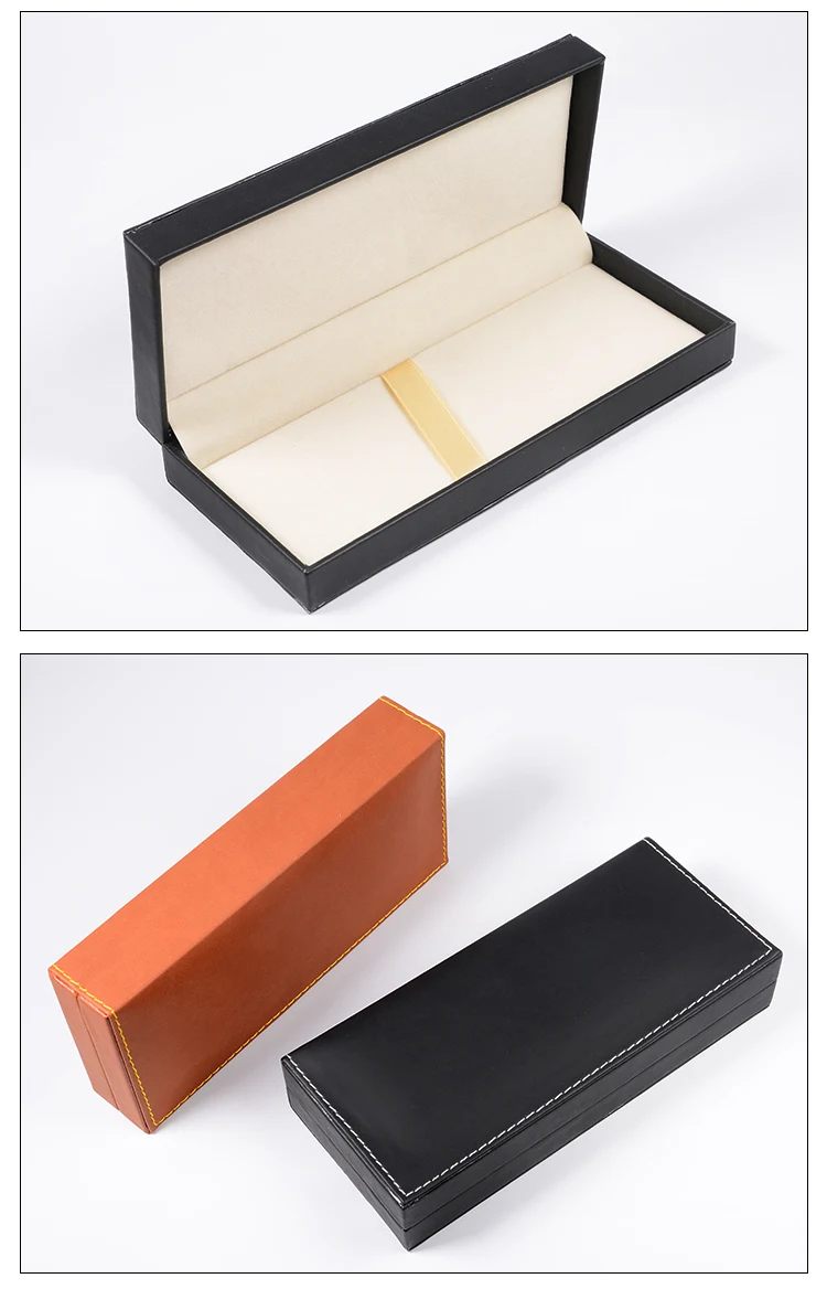 New Big Black PU Box for Metal Pen - Recyclable Gift Box