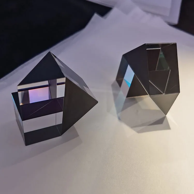 Optical Glass Glued TIR Prism Ar Coating Blank Painted Porro Prism ...