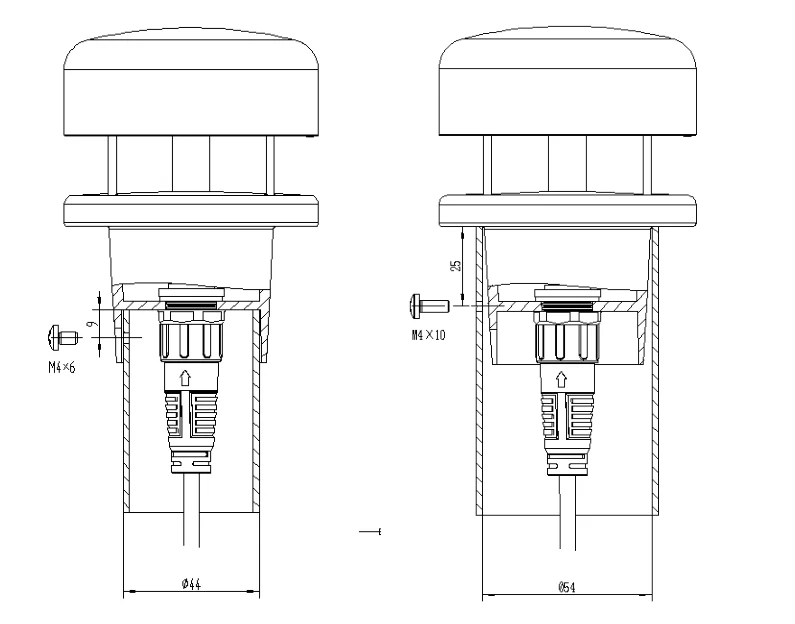 Ultrasonic Wind Speed & Direction Sensor - HD-WSD-MINI-02