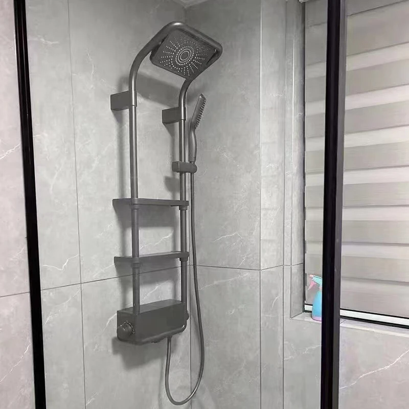 2024 LED Digital Display Intelligent Shower Screen Luxury