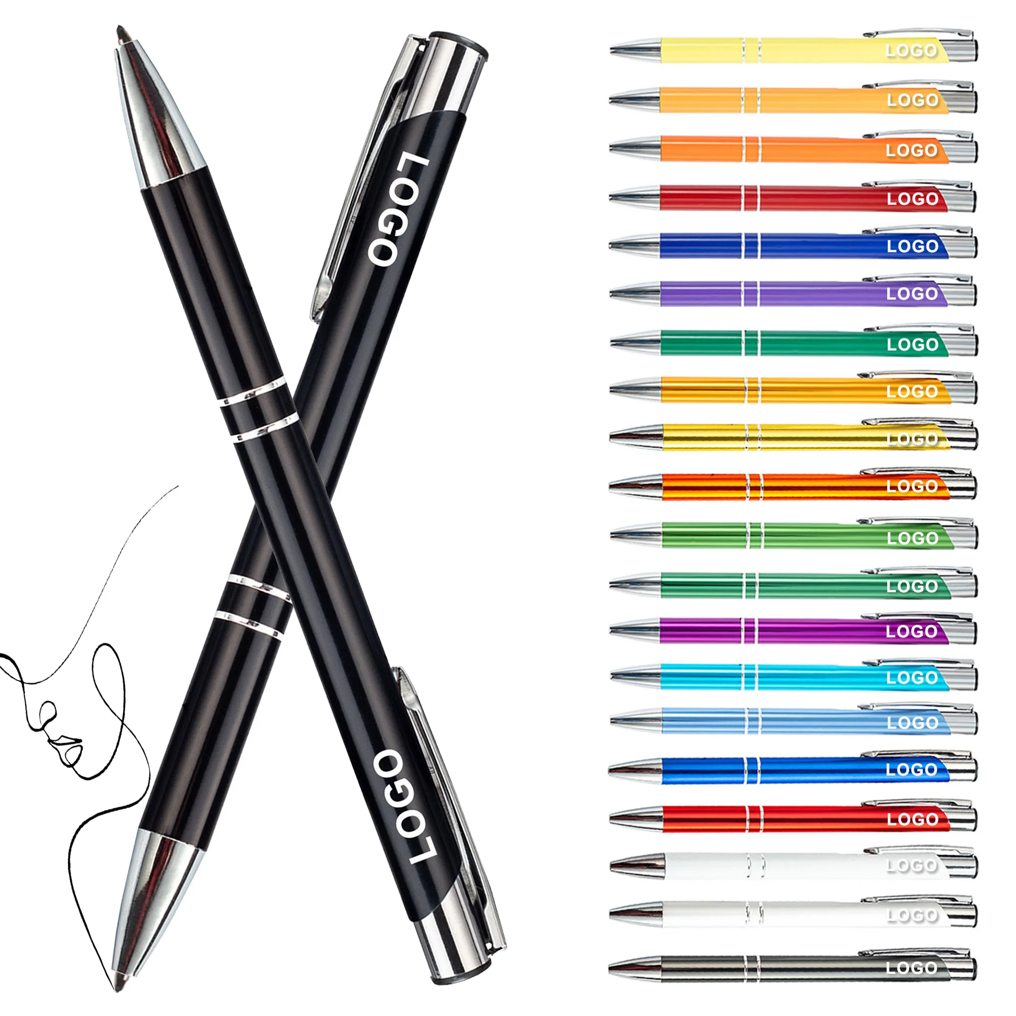 Promotional Ball Pen Advertise Ballpoint Pen Customized Gel Metal Pen ...