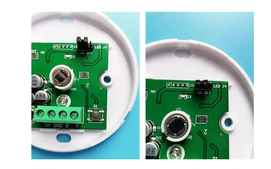 Automatic RS485 MODBUS PIR Motion Sensor for Lights - 9V, 12V, 24V DC ...