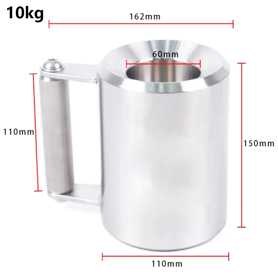 Fashionable New Products 8kg Heavy Mug 304 Stainless Steel Dumbbell ...