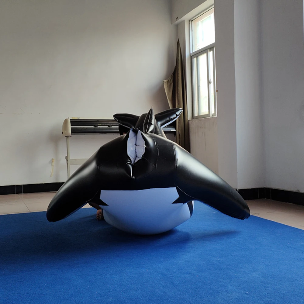 Beile Customized PVC Inflatable Whale Suit for Cosplay Party