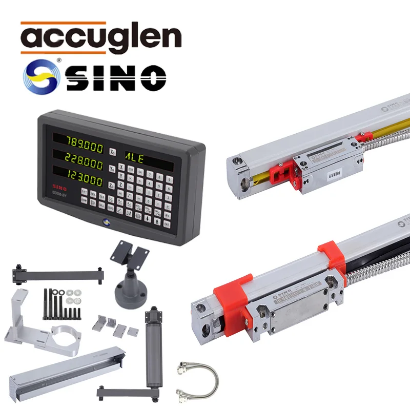1um/5um Linear Glass Scale,Sds6-3va 3-axis Digital Reading,Sino High-precision Measuring Tool ...