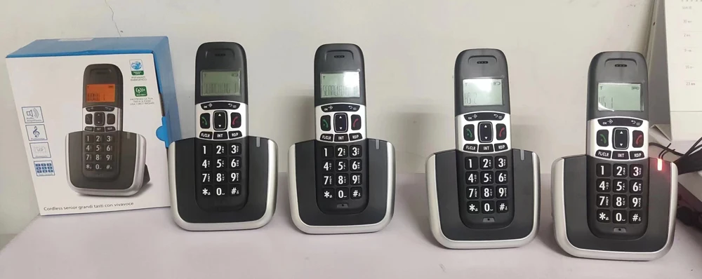 Oem Factory Dect 5.0 Cordless Dect Handheld Dect 6.0 Portable Land ...