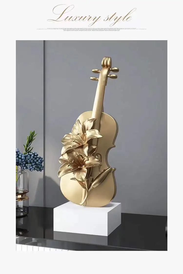 Modern Nordic Style Porch Ornaments,Cello Resin Sculpture - Buy Cello ...