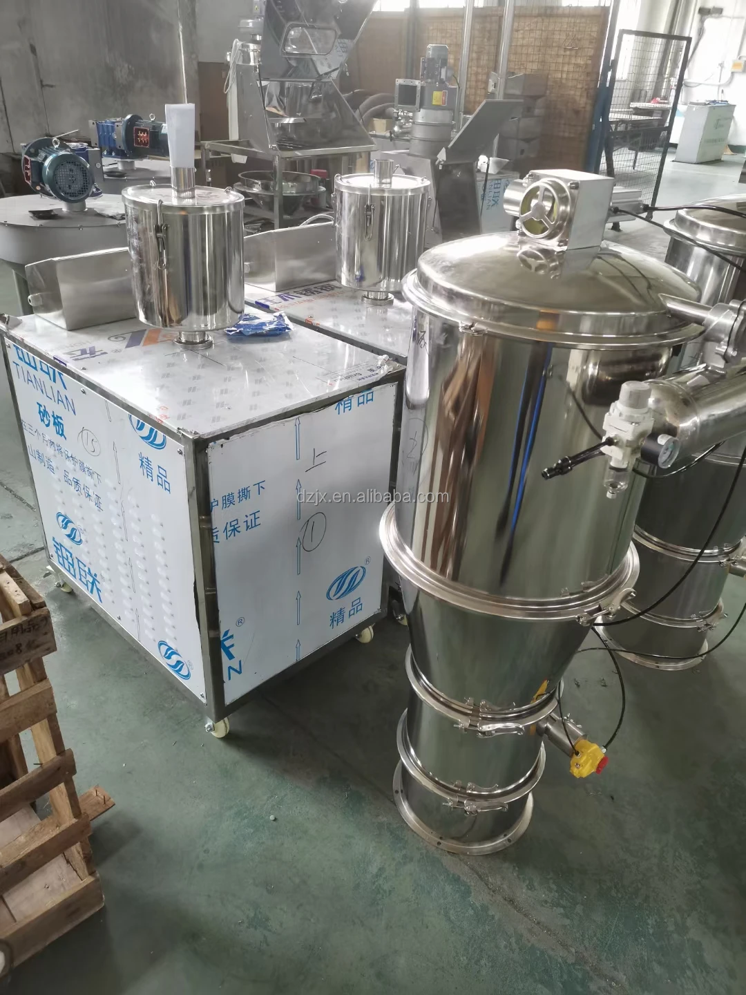 Calcium Powder Pneumatic Vacuum Conveyor/alumina Oxide Hargil Vacuum ...