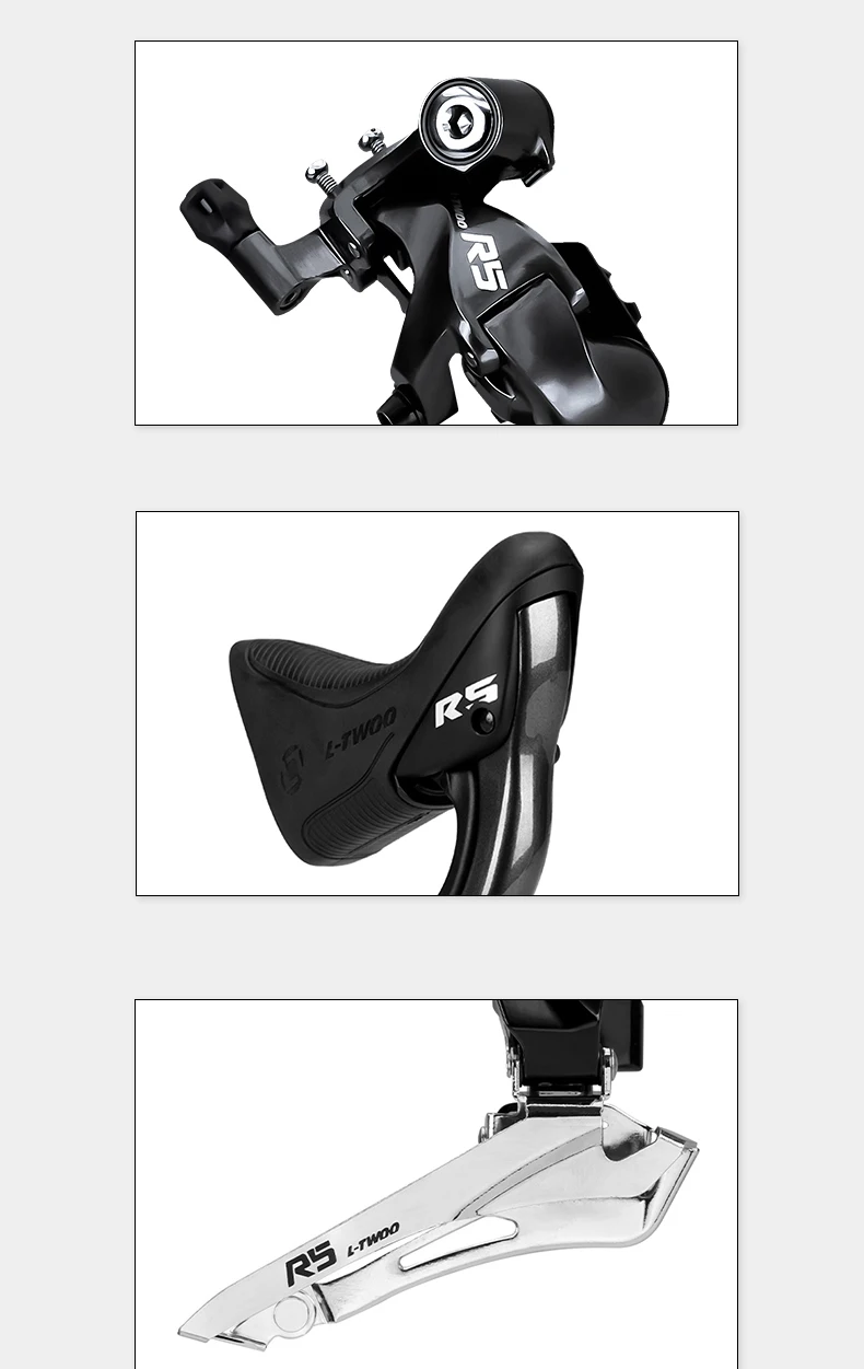 Ltwoo R5 2x9 Speed Road Bike Shifter 9s Rear Derailleur Front ...