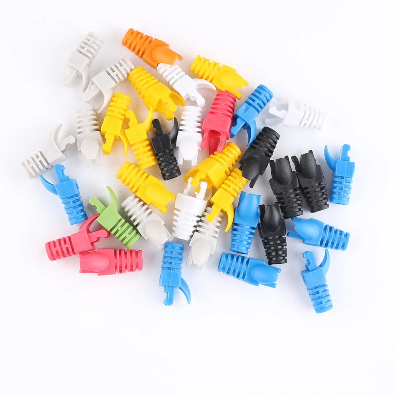 Rj45 Cable Rj45 Connector Claw Jacket Cat5 Od6.5 Color Rj45 Connector ...