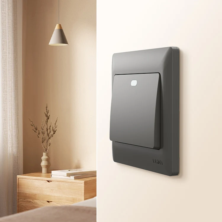 Chint European Standard 250v Modern 1 Gang Muti Way Electric Wall Light ...