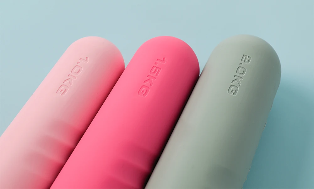 Custom Hand Weights - Durable Silicone Dumbbell Rings