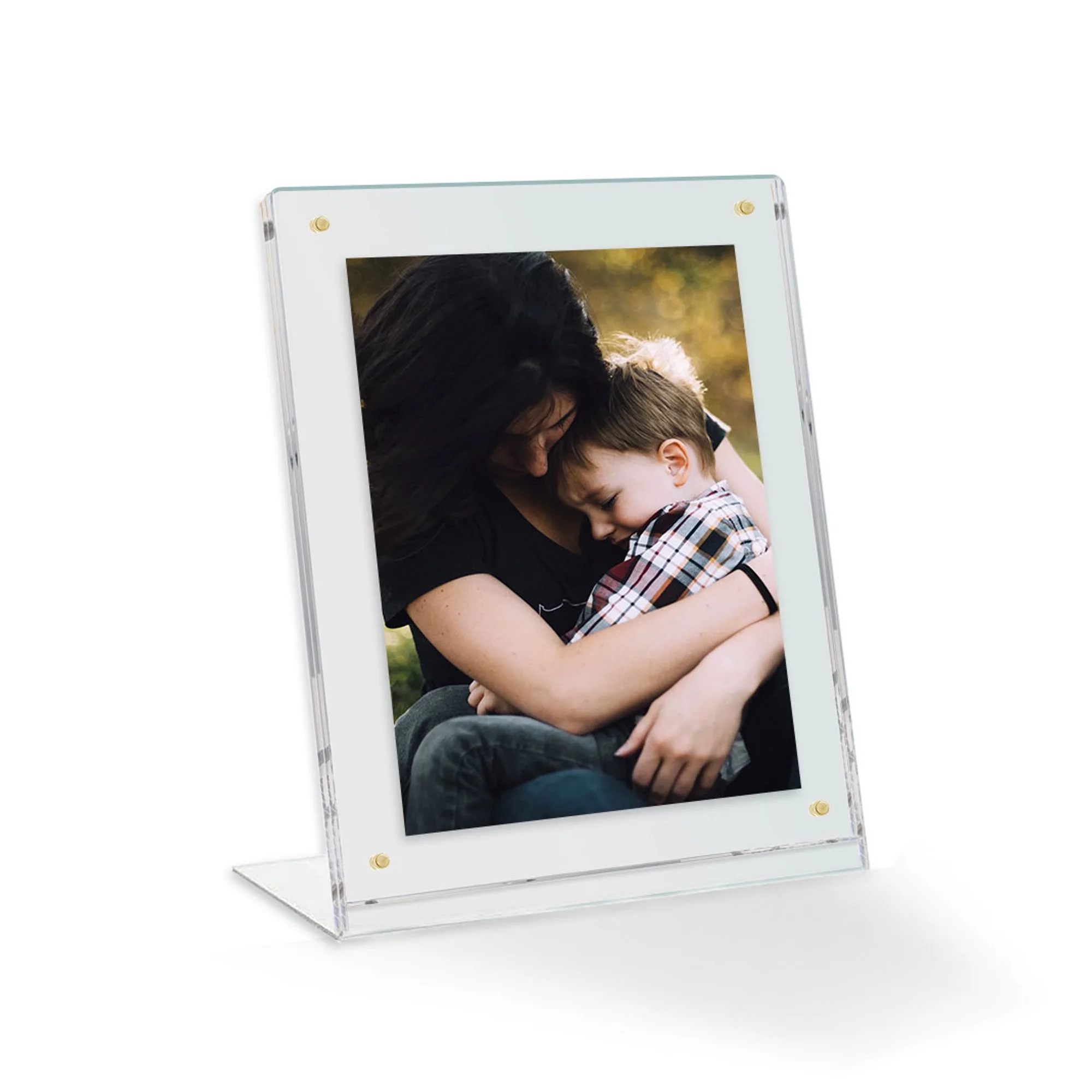 Custom 4x6 5x7 8x10 Magnetic Frames Luxury Acrylic Neon Picture Frame ...