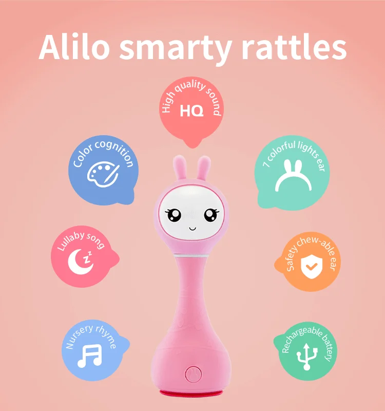 Best Baby Toys Shaker Alilo Bunny Infant Musical Toy En71 - Buy Alilo Product on Alibaba.com