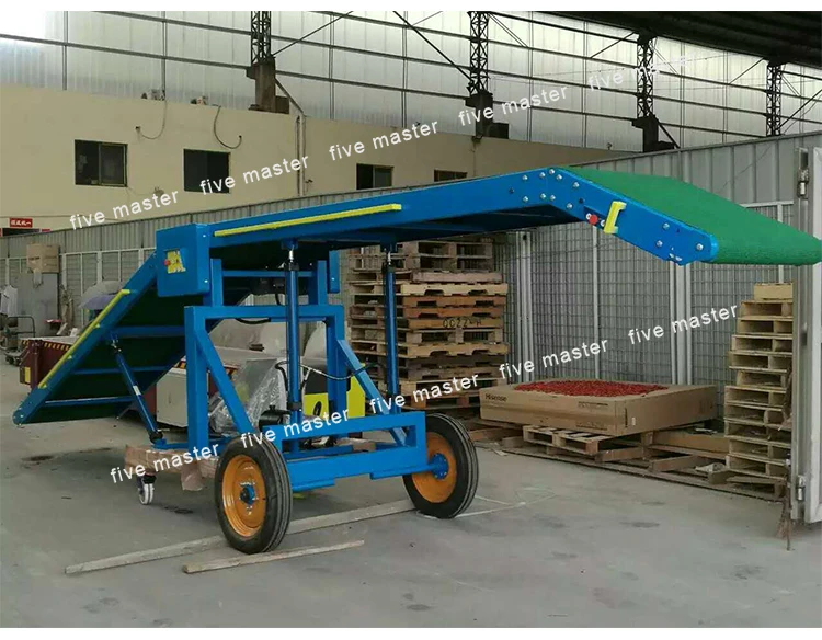 Roof Conveyor Ladder Conveyor Belt Loading Unloading Conveyor - Buy ...