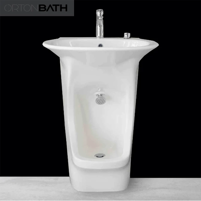 Ortonbath Arabia Square Lavabo Sink Double Level Wash Stand Wudu ...